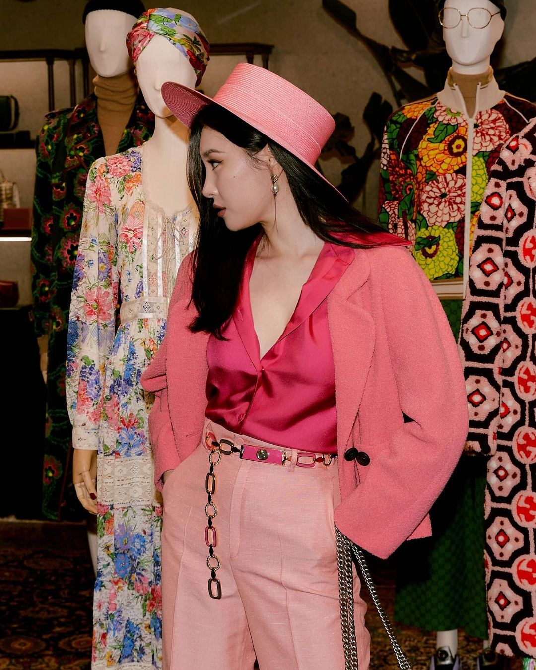 SunMi models for Gucci - Wonderful Generation