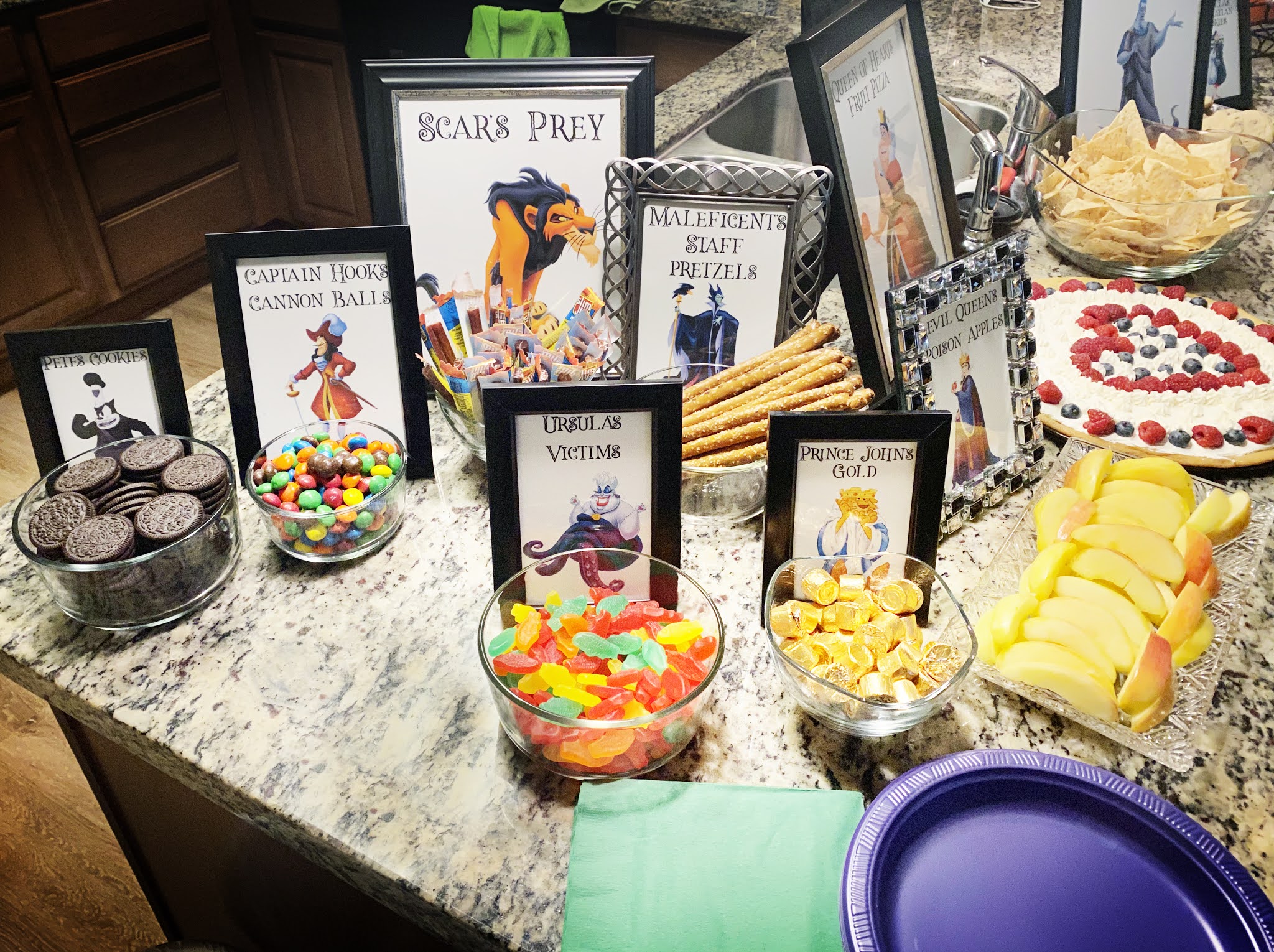 Eppersons Exploring Eternity: Disney Villainous Party Snacks Ideas