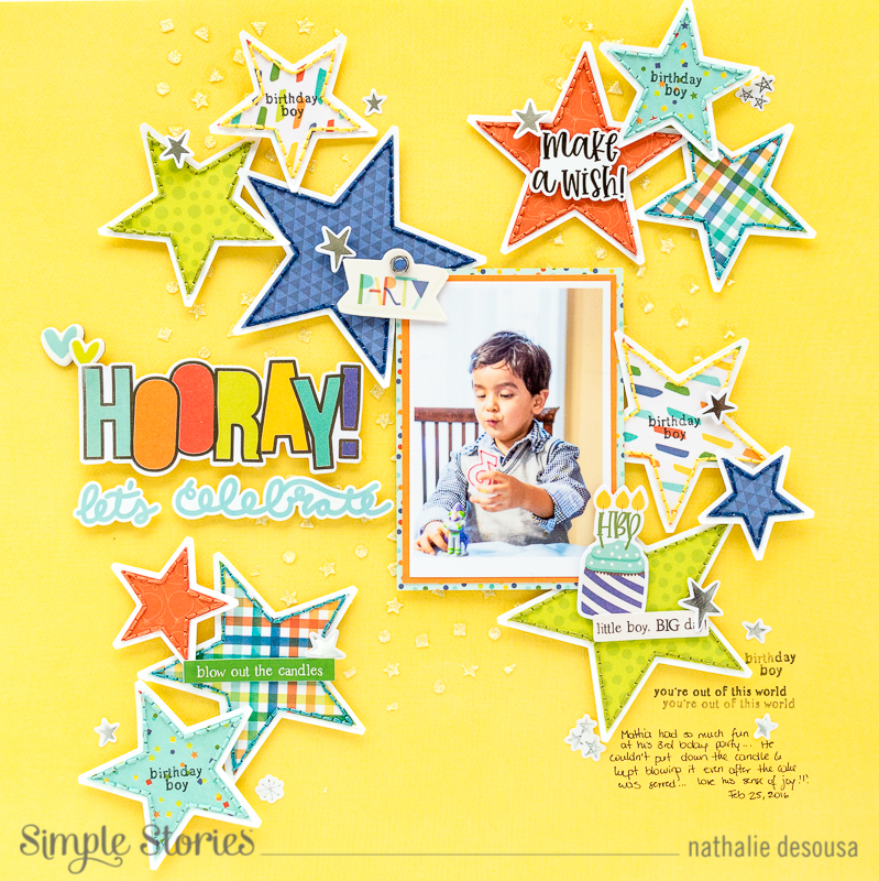 Living an Inspired Life: HOORAY, LET"S CELEBRATE! - Simple Stories