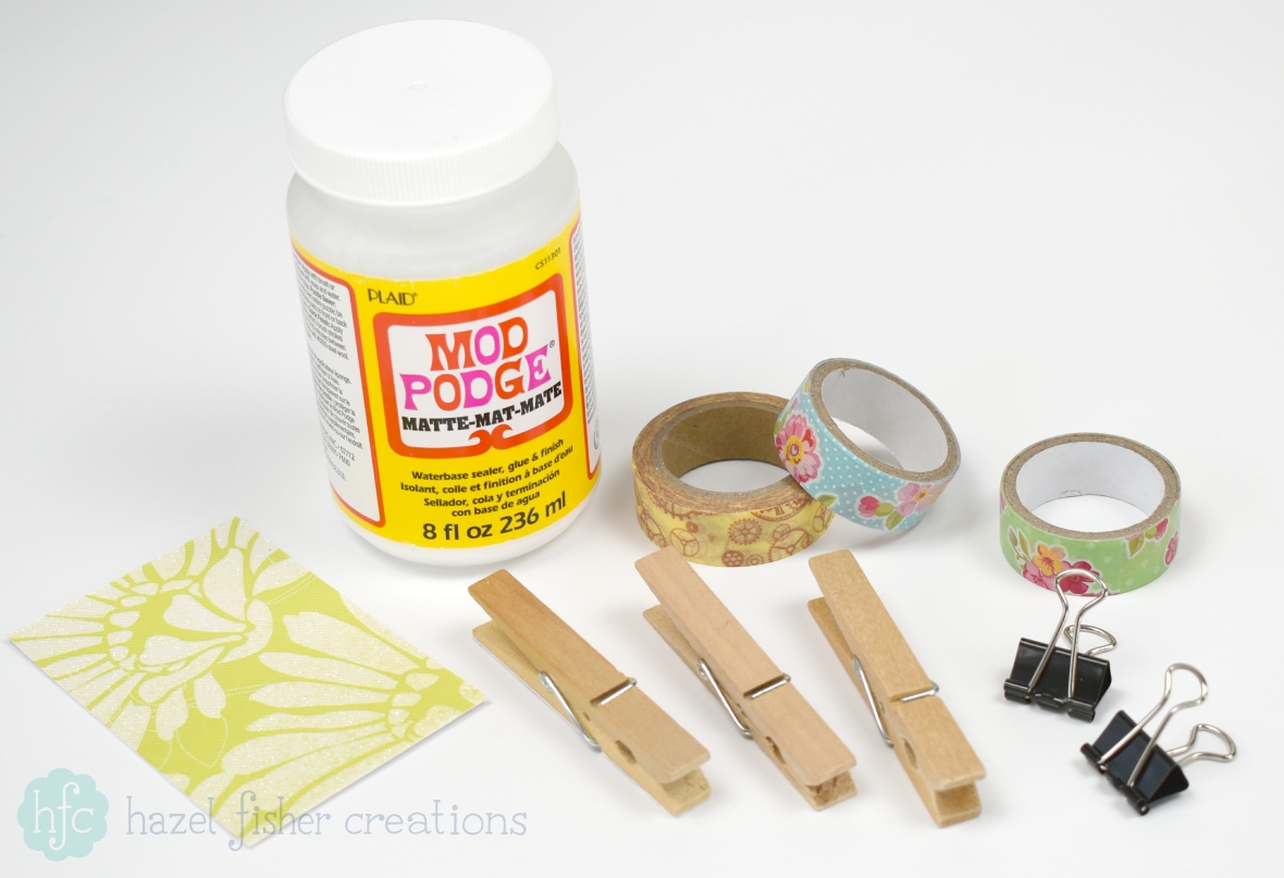 Hazel Fisher Creations DIY Decorated Pegs And Binder Clips hazel-fisher-creations-diy-decorated-pegs-and-binder-clips