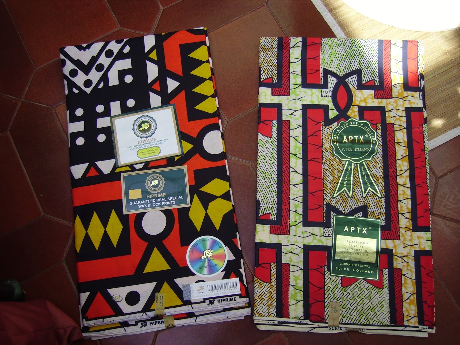 O Atelier da Isaura: Panos de Angola