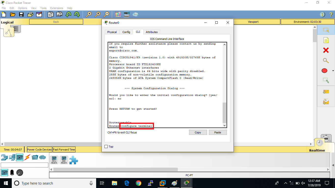 Cara Konfigurasi Hostname di Cisco Packet Tracer - AndryTech