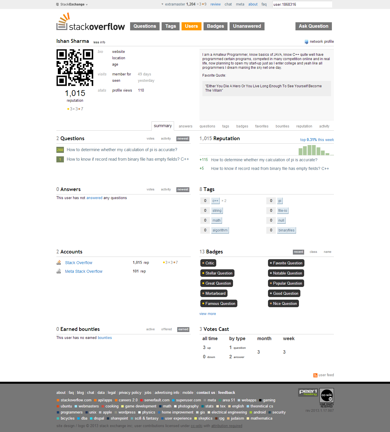 Why I now hate stackoverflow's gamification system - extramaster