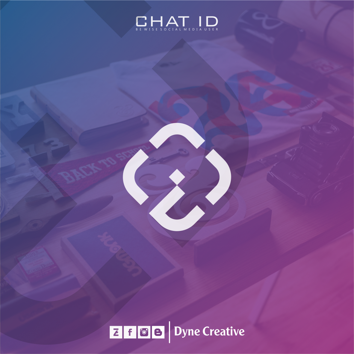Dyne Creative Studio: Logo Chat ID