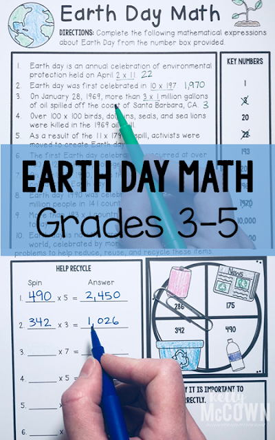 Kelly McCown: Earth Day Math Activities