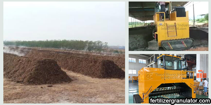 Price of small ground walking windrow turner