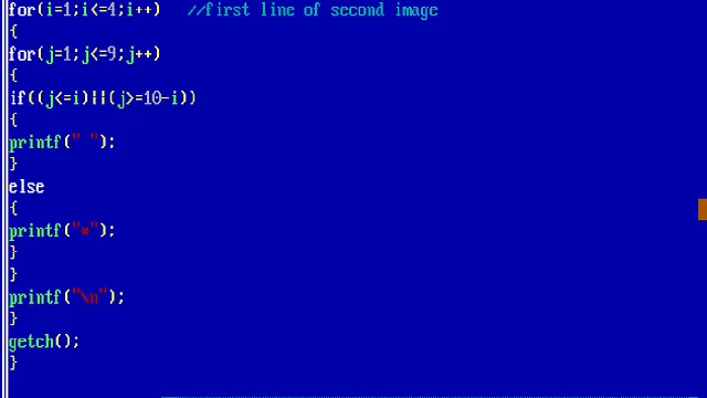 C Program To Print Diamond Pattern Of Numbers C Program To Print Diamond Pattern Of Numbers