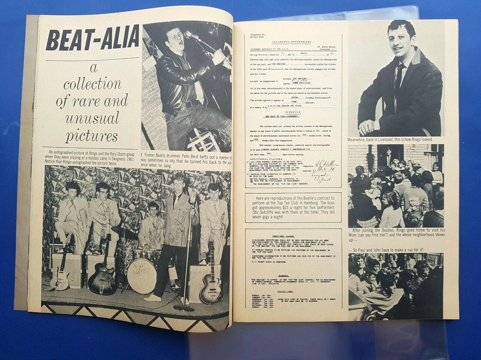 Vintage Beatles mag: 16 Scoop! - The Whole Story