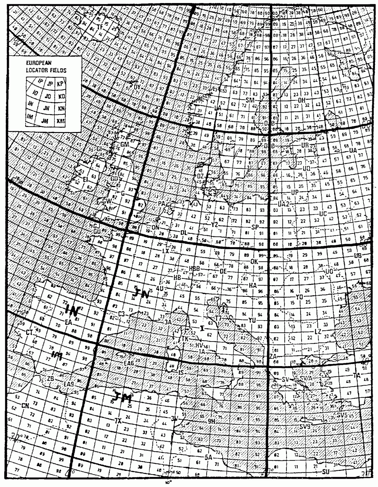 LU2CRM by Carlos R. Martinez: GRID LOCATOR O QTH LOCALIZADOR