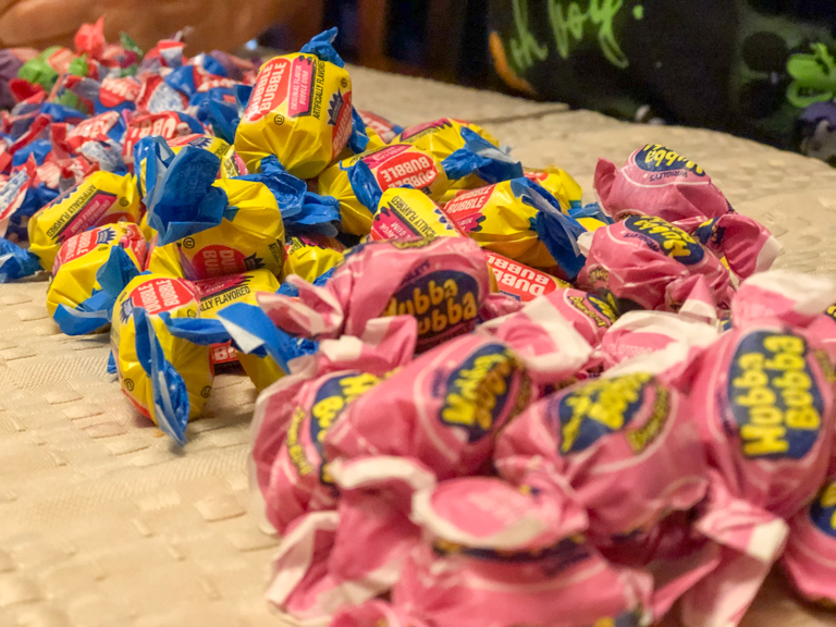 Tales of the Flowers: National Chewing Gum Day - September 30th