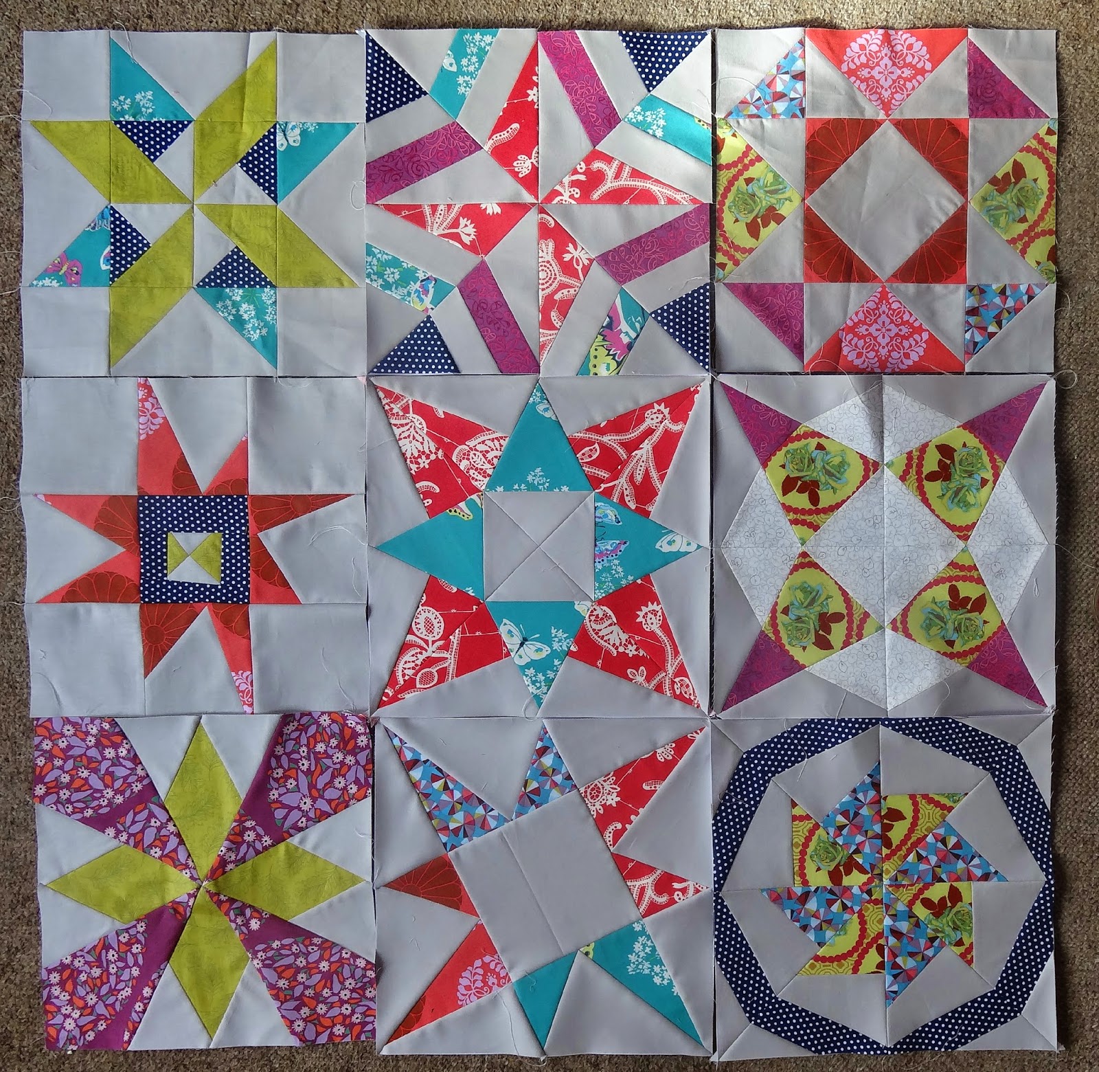 Elven Garden Quilts: Vintage Quilt Revival Sampler Blocks
