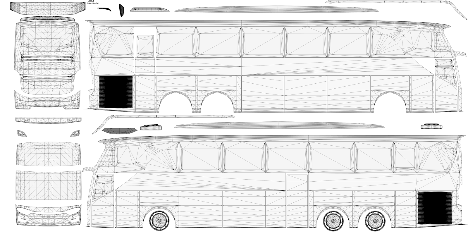 Template Bussid JB3/Arjuna XHD/Bimasena SDD/Evolander Terbaru