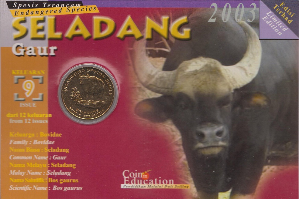 MINAT DUIT: Syiling Spesis Haiwan Terancam - Siri Pertama Haiwan Darat ...