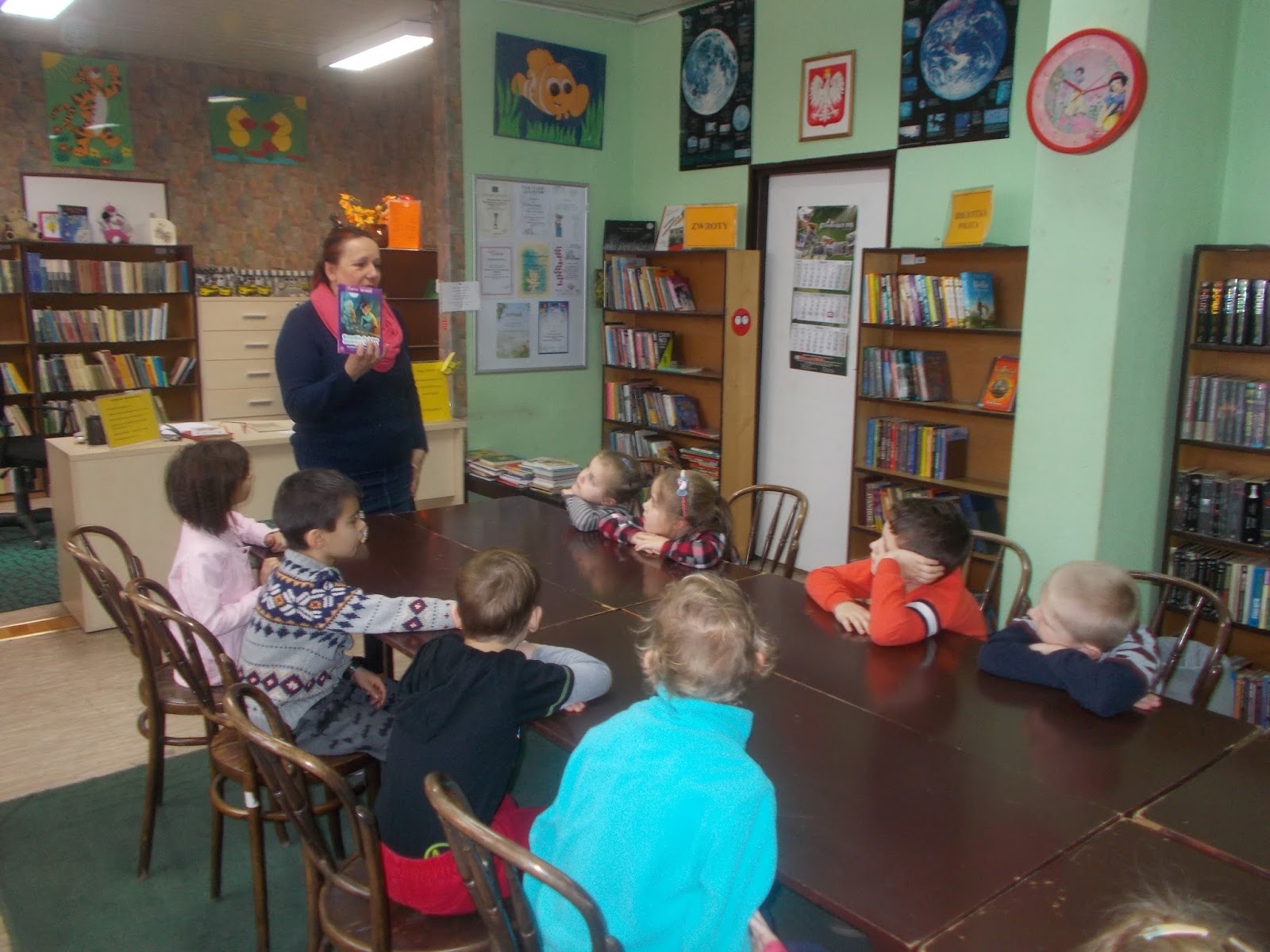 BIBLIOTEKA NA SZWEDEROWIE: Lekcja biblioteczna