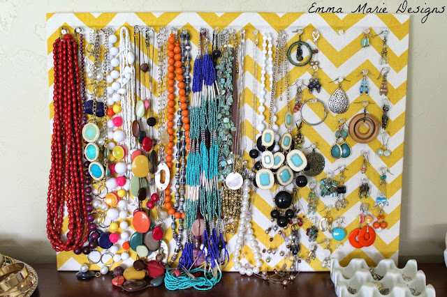 How to Make a Jewelry Board - Emma Marie Designs