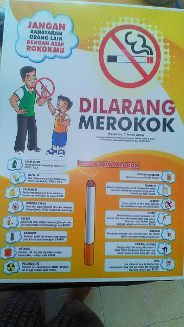 Poster Bahaya Rokok ~ Print Corner
