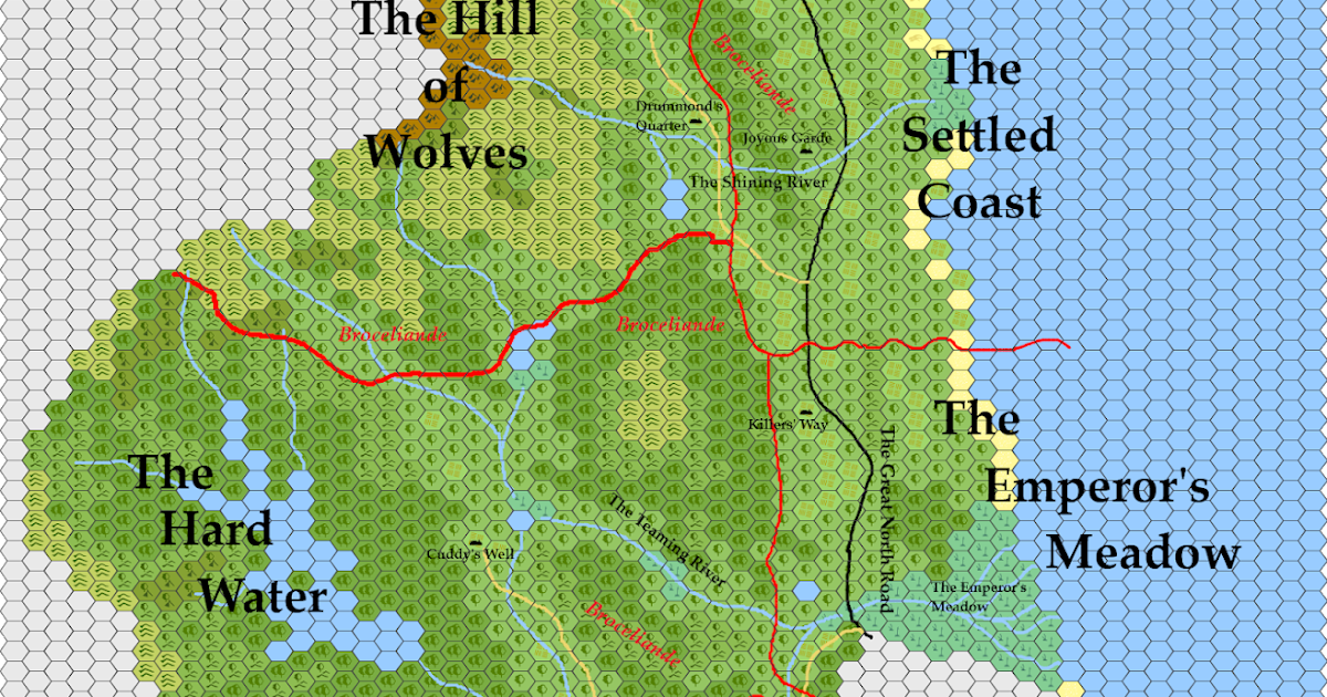 Monsters and Manuals: A Map