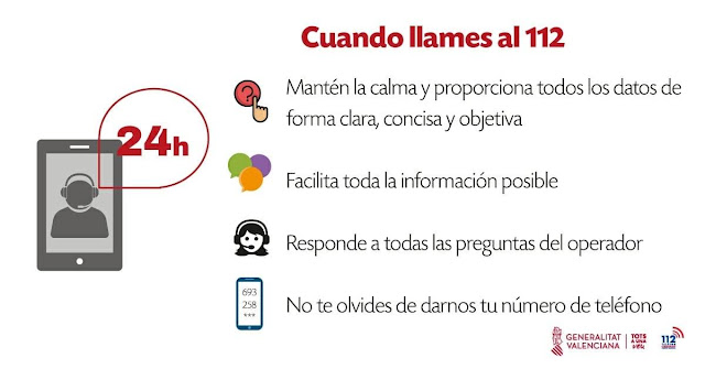 Policía Local Enguera: Cuando llames al 112