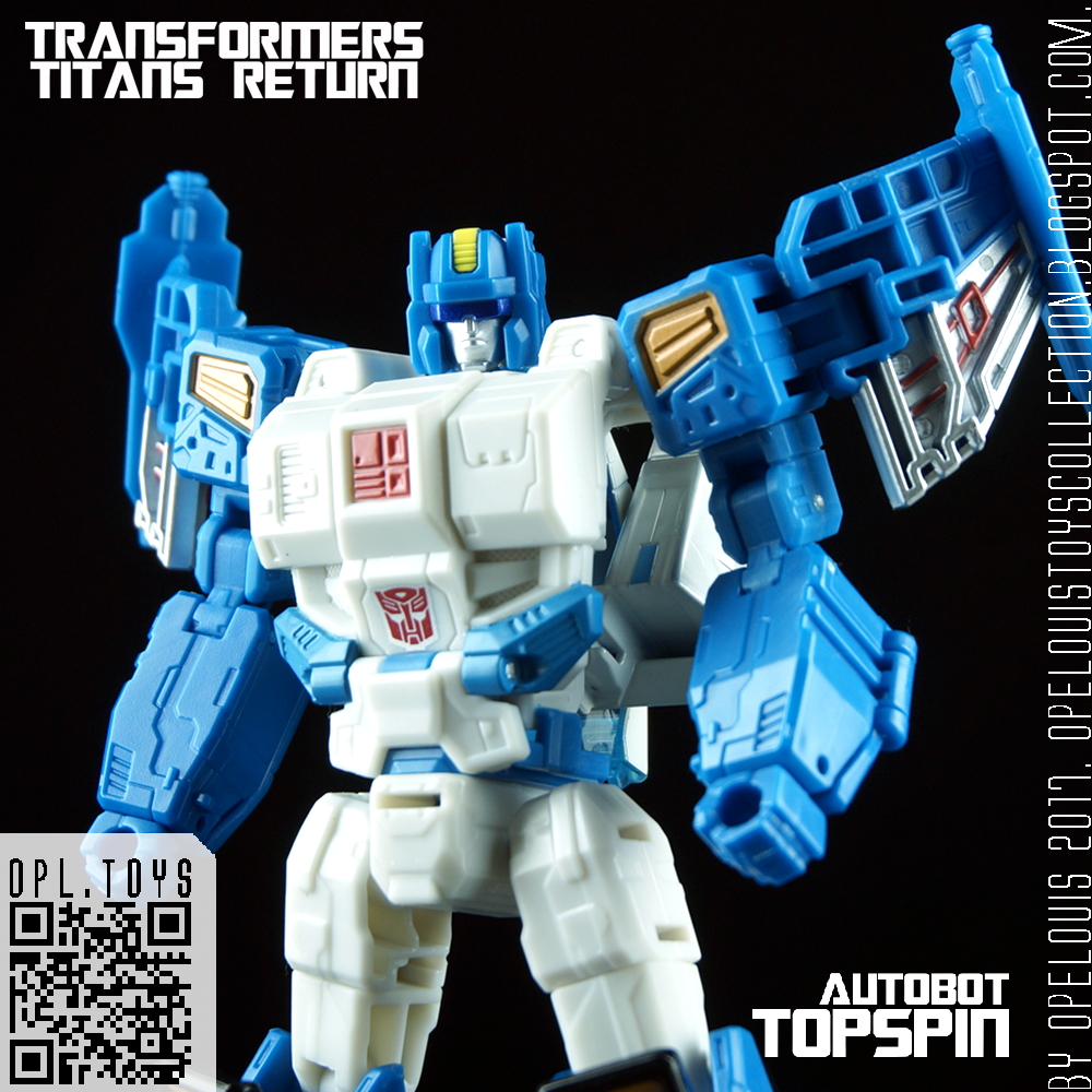 Opelouis's Toys Collection: Hasbro Transformers Titans Return, Topspin.