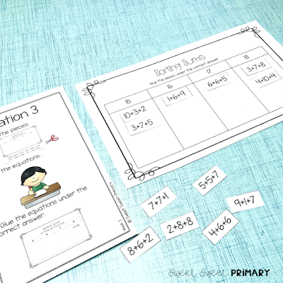 Teaching Addition to 20 in First Grade | The Tahoe Teacher