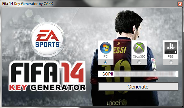 Free Fifa 14 Keygen - Fifa 14 keygen works for all platforms, get it to ...