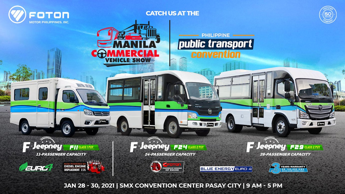 Foton PH to Participate at First Physical Motor Show Amidst the ...