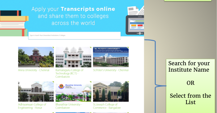Calicut University Transcripts : Apply Online