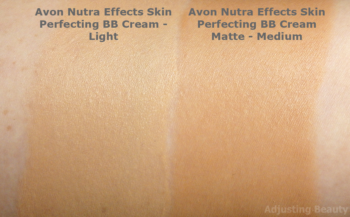 Review: Avon Nutra Effects Skin Perfecting BB Cream (Light) and Matte ...