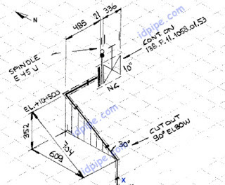 Membaca Gambar Isometric Piping (perpipaan isometrik)