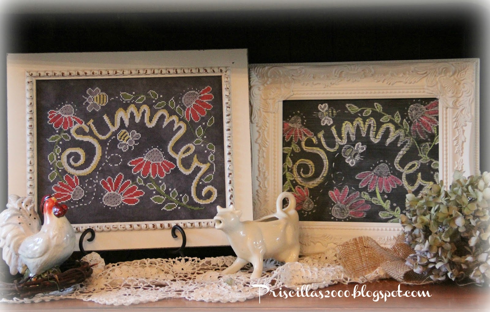 Priscillas: Summer .. Seasons in Chalk