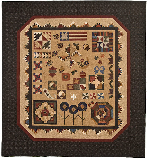 Kansas Troubles Quilters: 20 Years of KTQ BOM Block #10