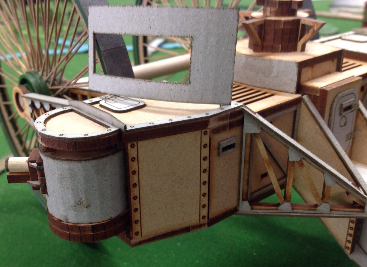 Captain Darling's Miniatures Emporium: 1/56 Tsar Tank Kit - Part 2 of ...