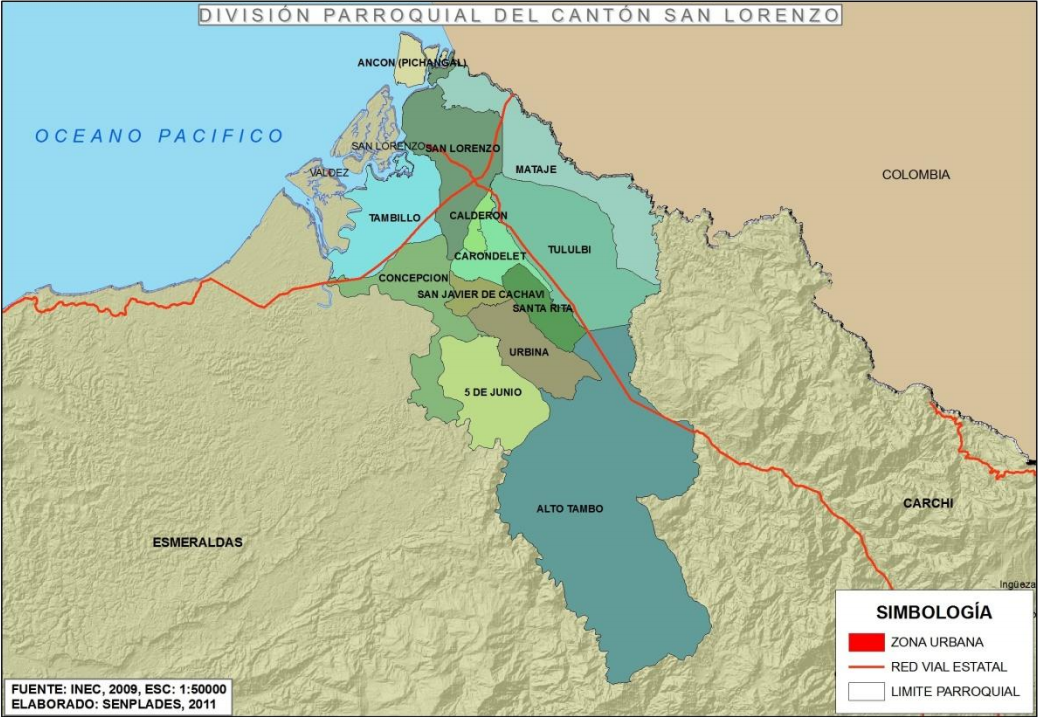 Cantones ecuatorianos: San Lorenzo