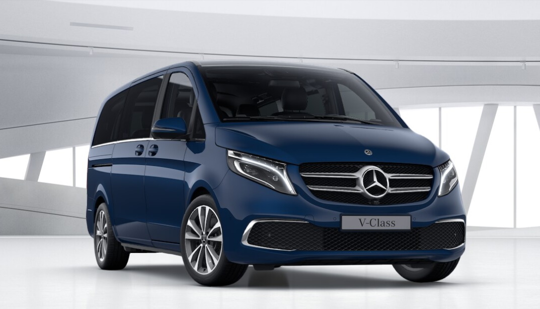 Mercedes Classe V Restylé (2019 à 2024) - Couleurs, code peinture