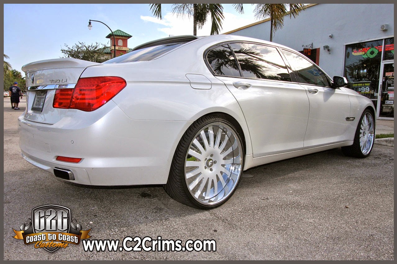 C2C Rims: BMW 750 LI 22" FORGIATO'S