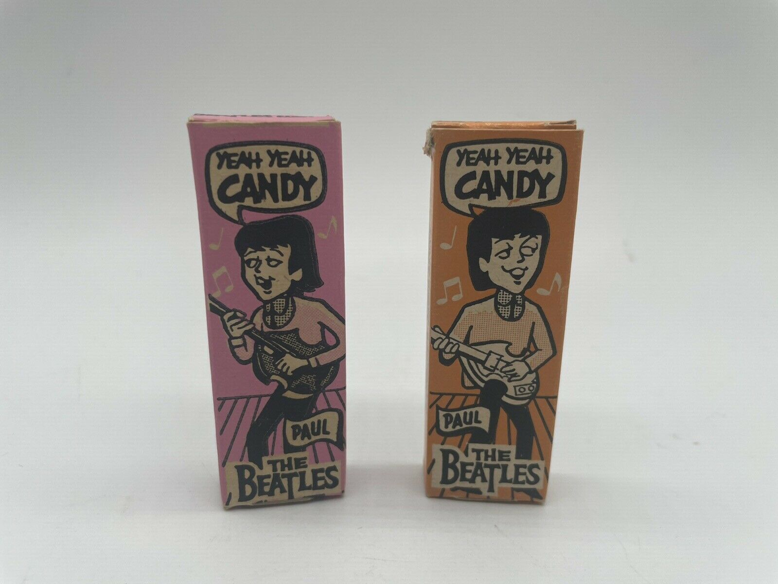 Vintage Beatles "Yeah Yeah Candy" packaging