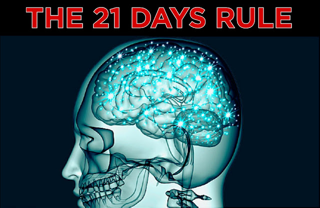 What is the 21 days rule? How to break a bad habit