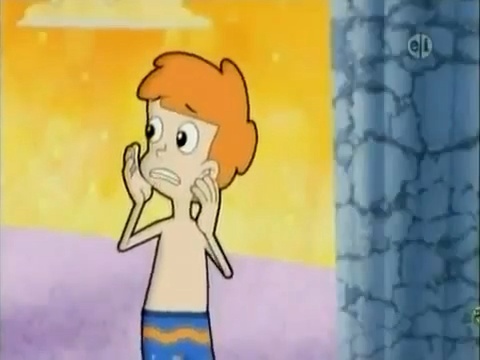 Shirtless Cartoon Boys: Matt (Cyberchase)
