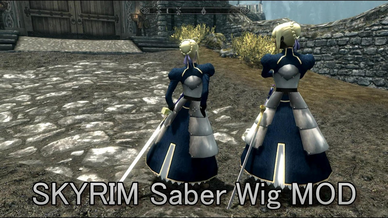 スカイリム、Fate/stay nightのセイバーの装備MOD