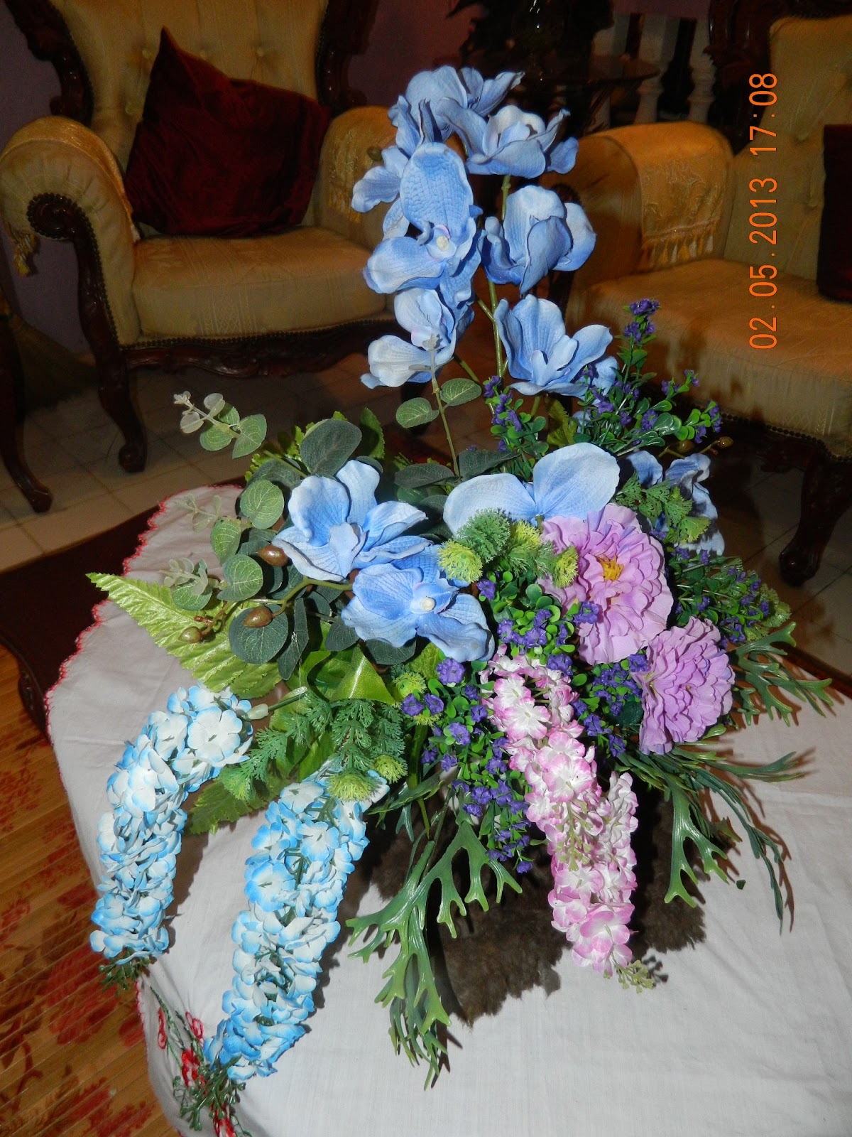 nurin's florist: GUBAHAN BUNGA (HIASAN DALAM RUMAH)