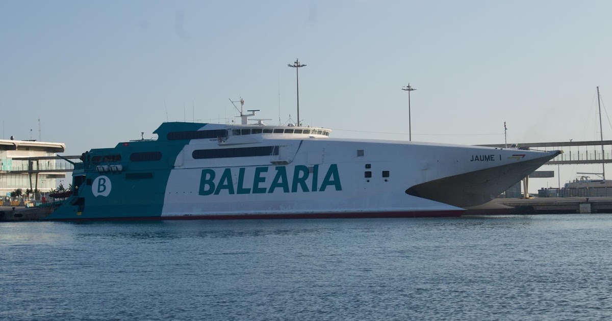 FERRYBALEAR: El HSC "Jaume I" de Baleària se incorpora al Dénia-Ibiza-Palma