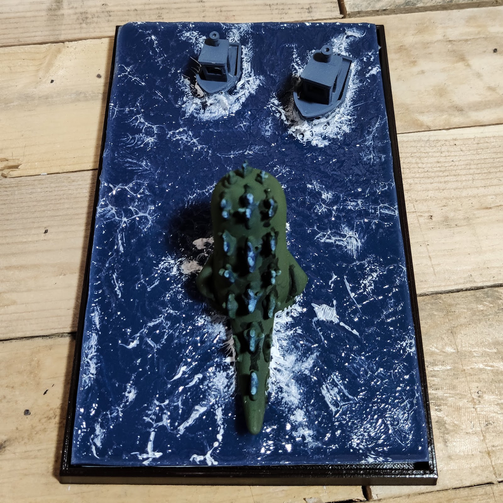 Mini Godzilla Diorama | The3Dprinting 3D print Dioramas, Models and Props