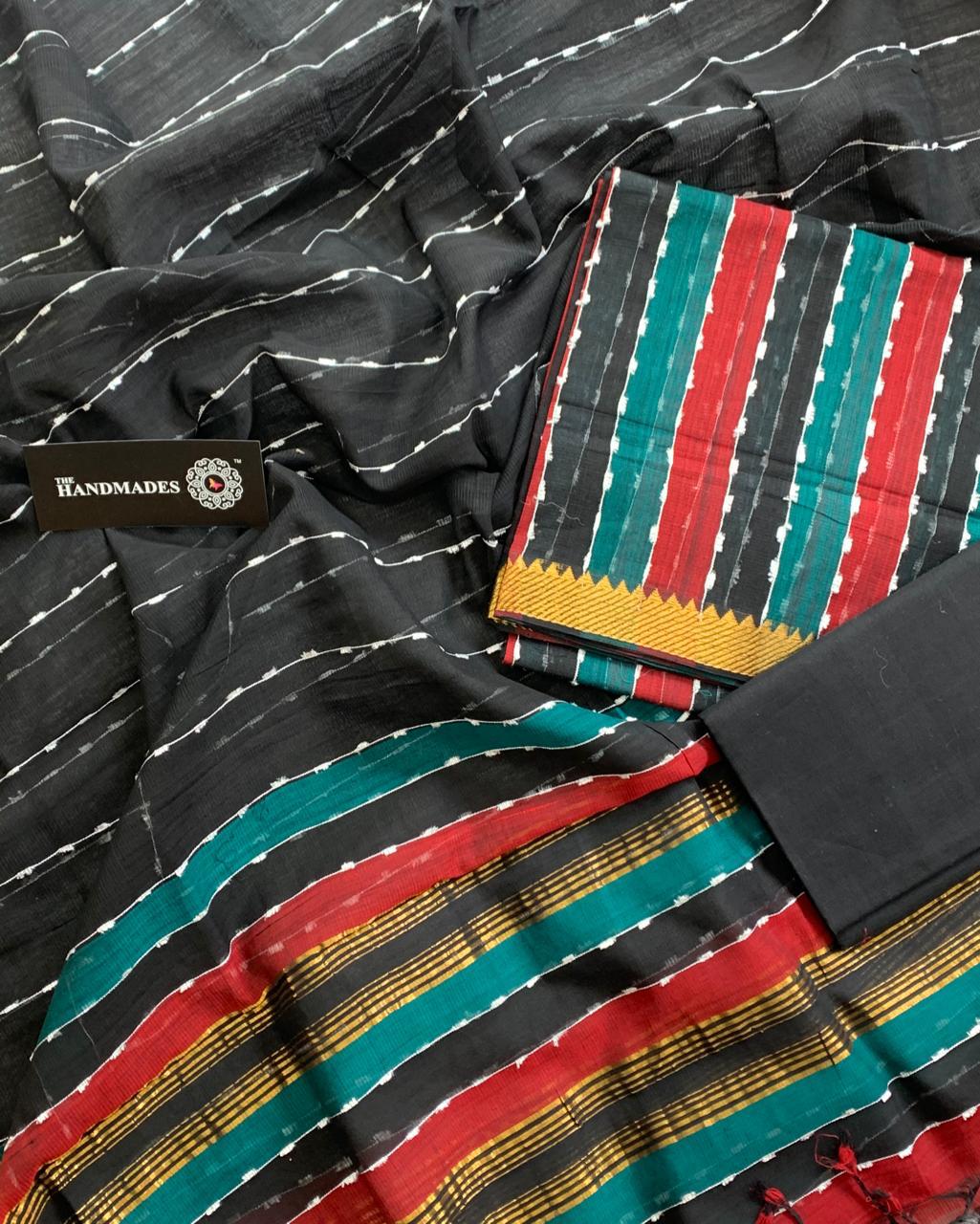 Mangalgiri cotton silk dress materials