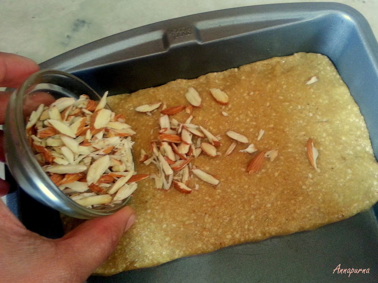 Annapurna: Peanut Sesame Fudge / Til ki Burfi recipe