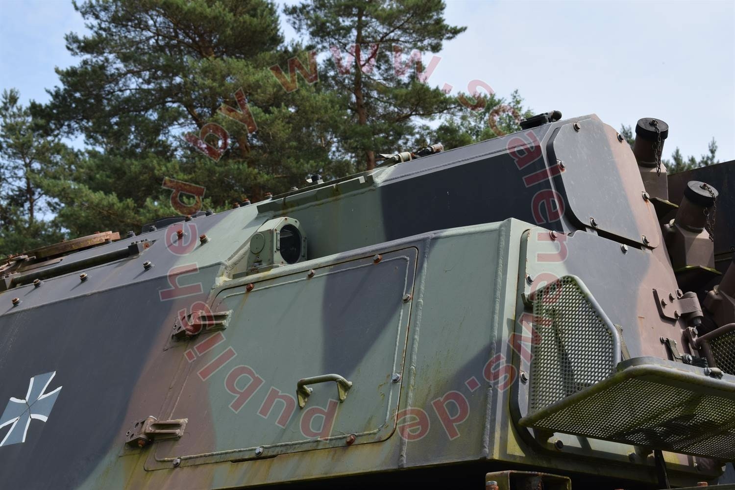 VialAvia: 023.) PzH 2000 - Panzerhaubitze by: KM-W, Rheinmetal AG., MTU ...