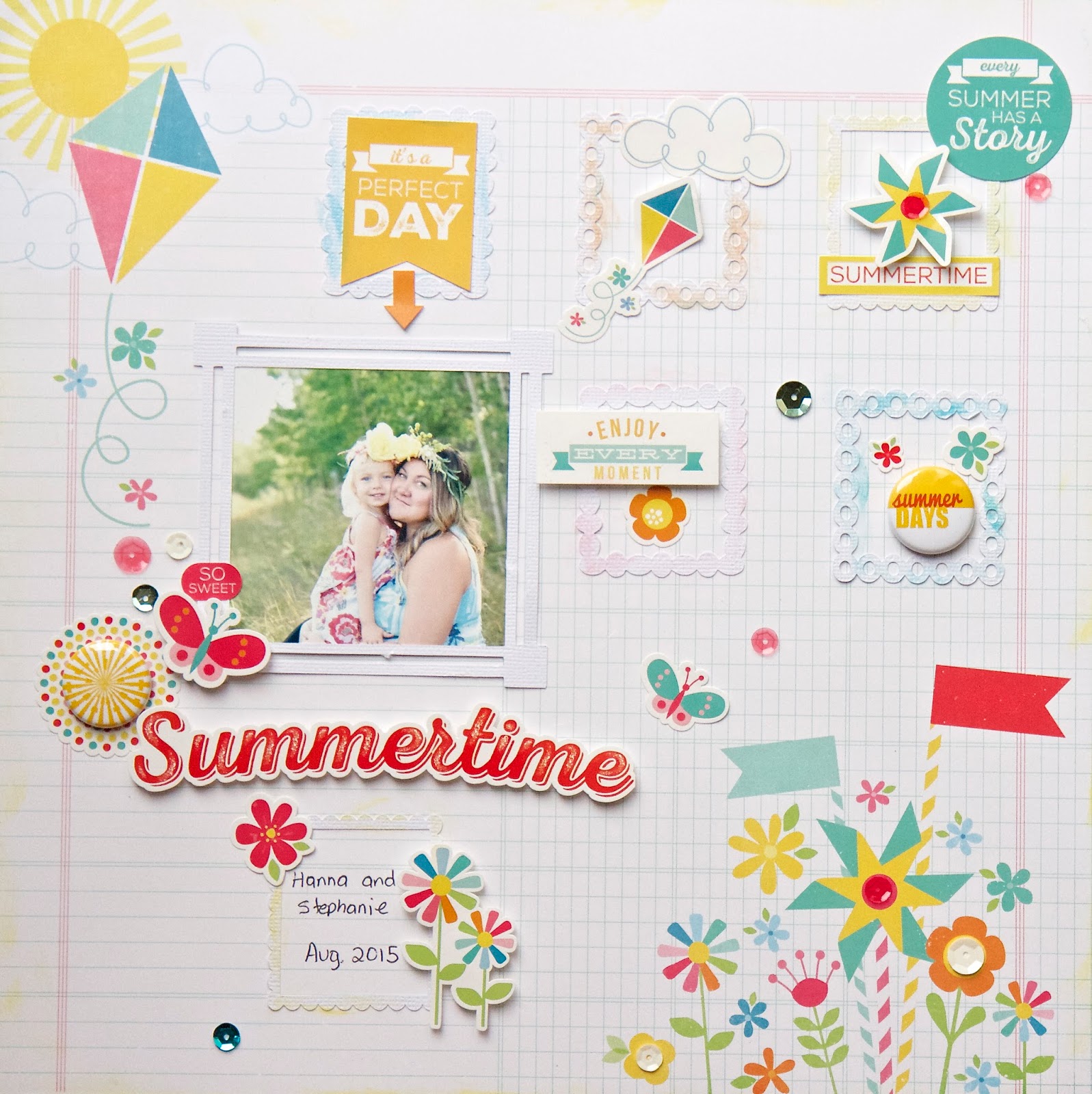 Love The Journey: Summertime Layout
