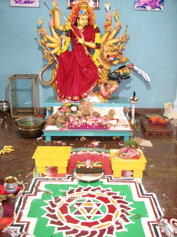 Ramblings and Musings: Chandi Homam at Sri Saradambal Temple