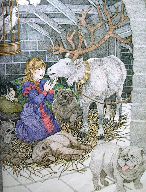 Сказочные Иллюстрации: Susan Jeffers - Снежная Королева