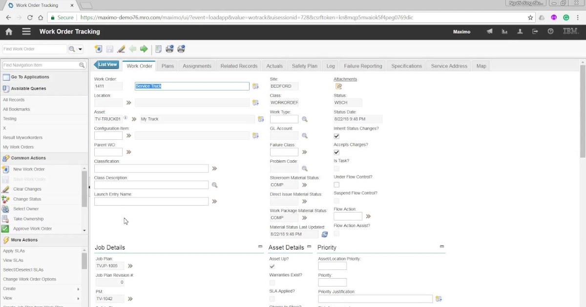 Maximo Basics- How to Creating 07 PM Job Plan Sequence