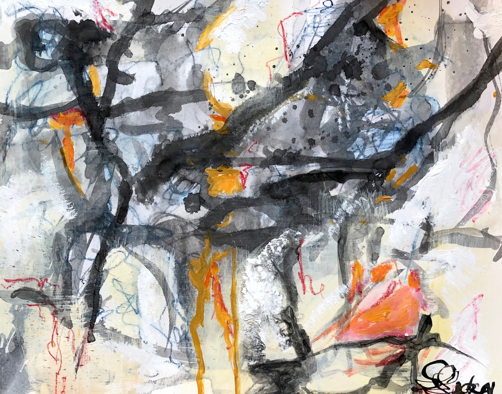 Daily Painters Abstract Gallery: Abstract Concepts I and II by Arizona ...